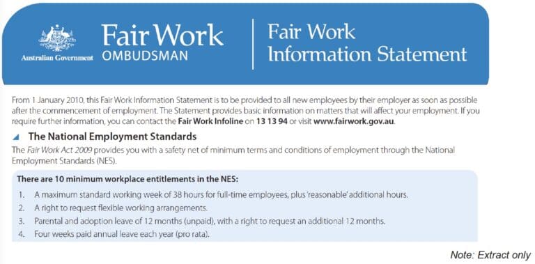 Information Sheets - ATFA