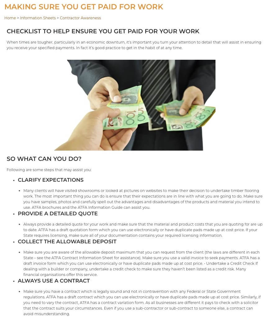 ATFA Master Forms - ATFA